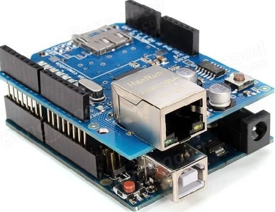 Voice Control Arduino Ethernet Shield Module Wiznet