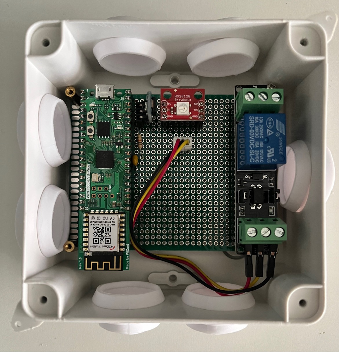 Tank Level Control using WizFi360-EVB-Pico and AWS Services