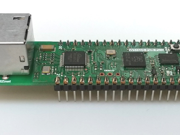 Raspberry Pi Pico W5100s Evb Pico With Lan Lan付きraspberry Pi Pico W5100s Evb Pico