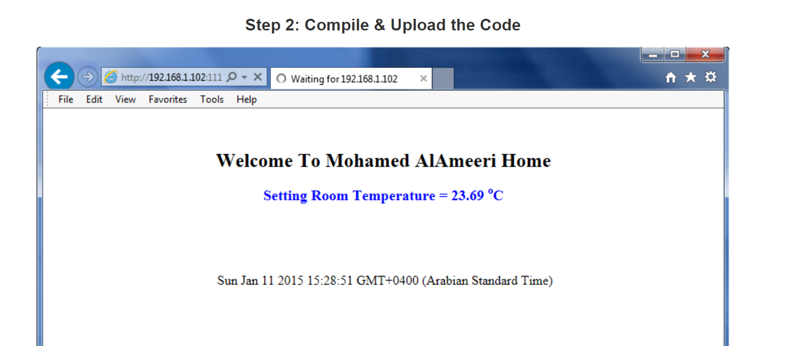 Measure Temperature on the Web With Arduino Ethernet and DS18B20 Sensor
