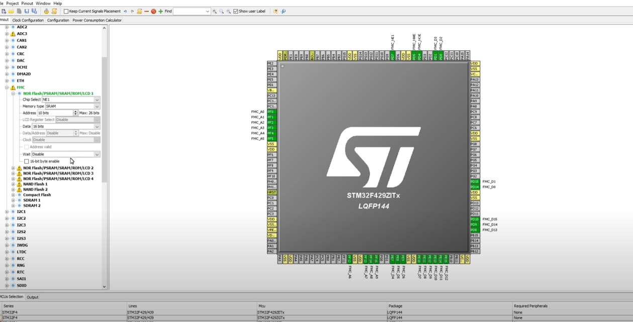 W5300 interface to STM32 with VB example + website