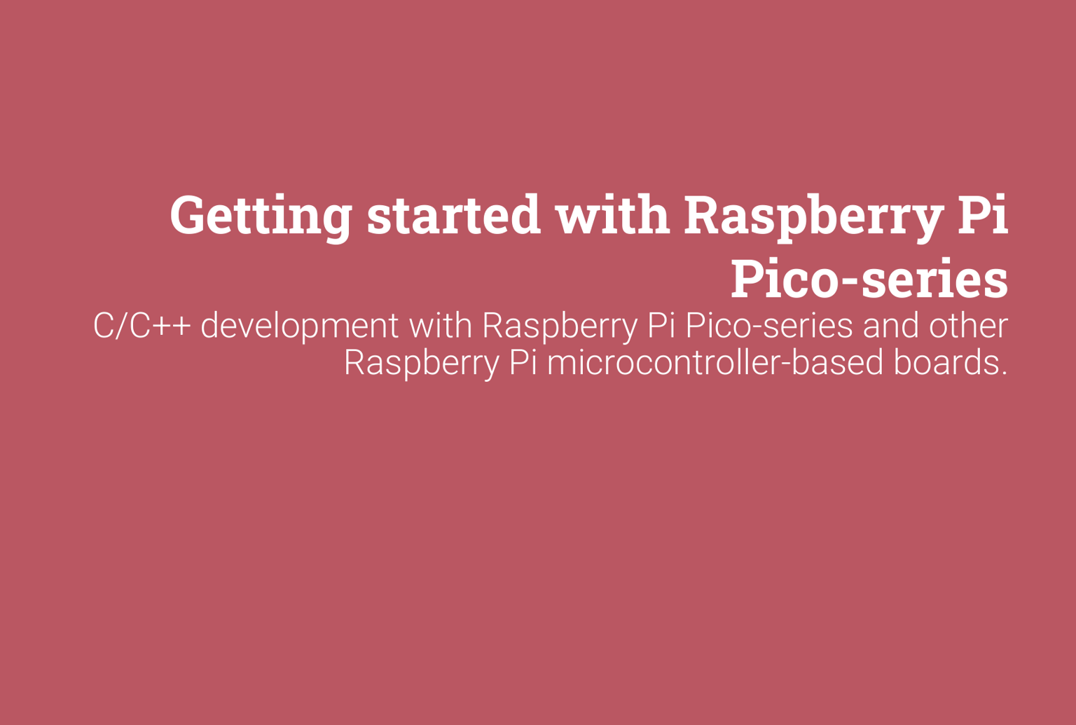 [W55RP20 Project #2] Development Environment: Getting Started