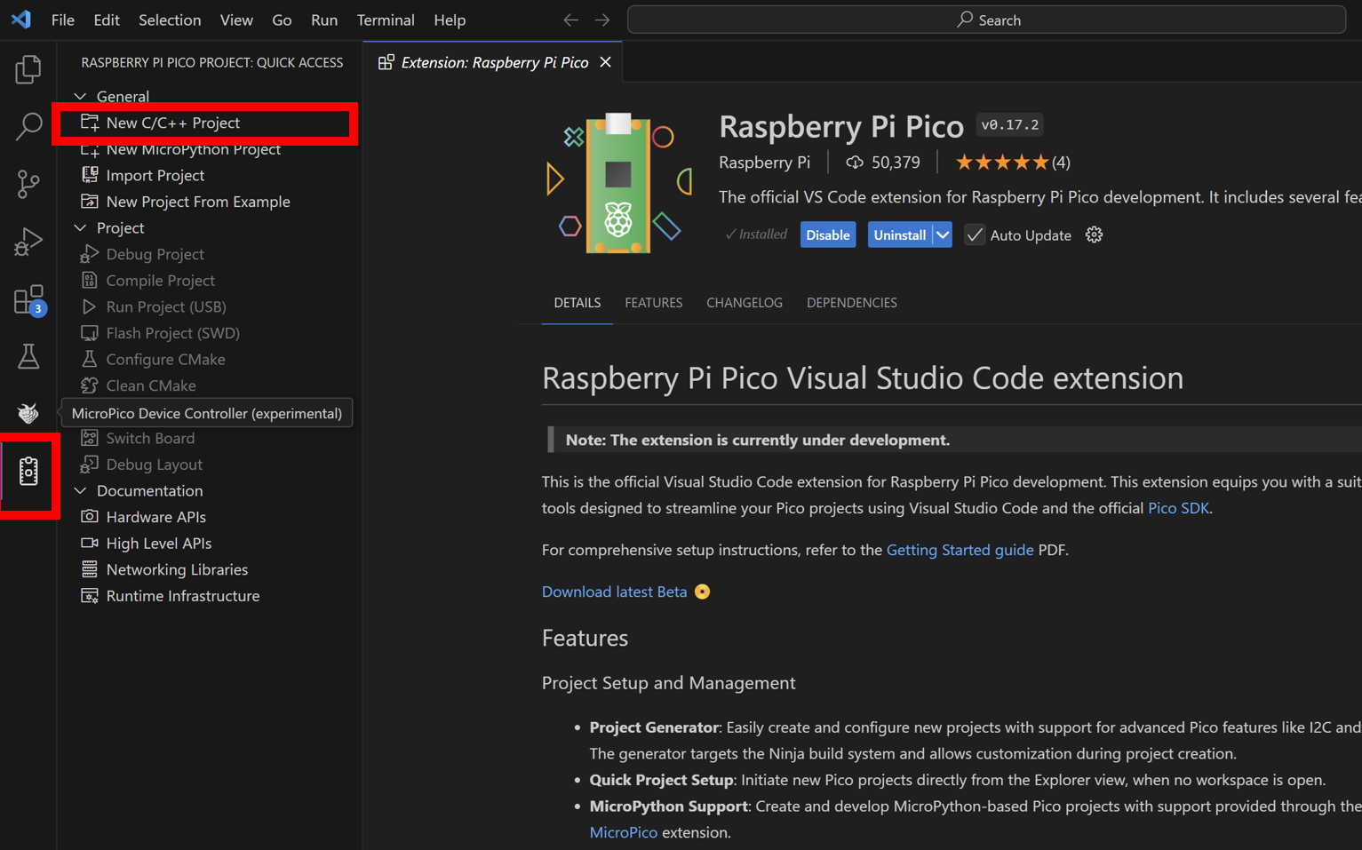 [W55RP20 Project #2] Development Environment: Getting Started