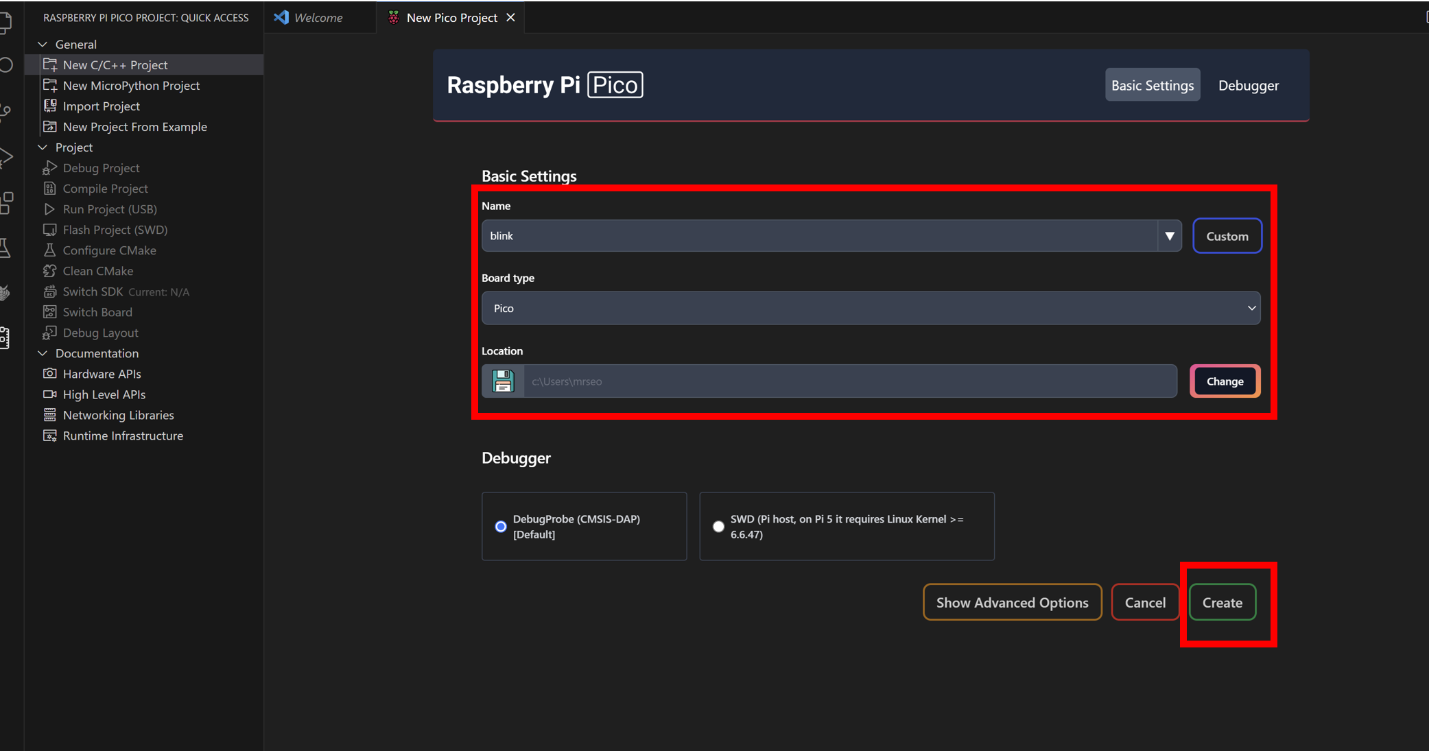 [W55RP20 Project #2] Development Environment: Getting Started