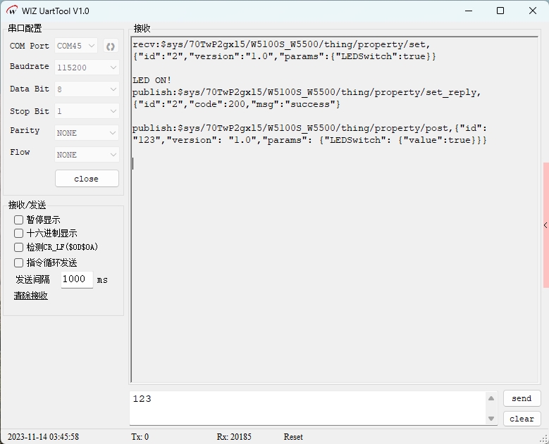28. W5100S/W5500+RP2040 Raspberry Pi Pico＜MQTT connection to OneNET to ...