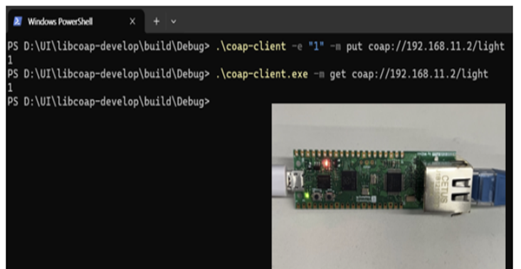 RP2040 FreeRTOS COAP