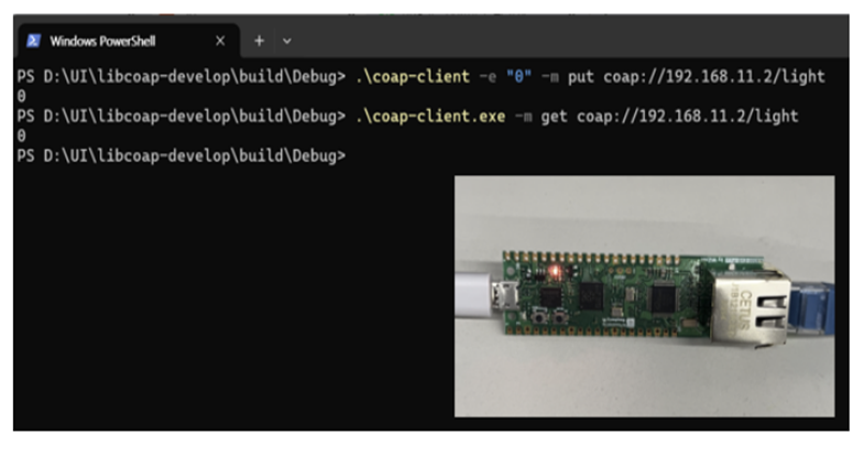 RP2040 FreeRTOS COAP