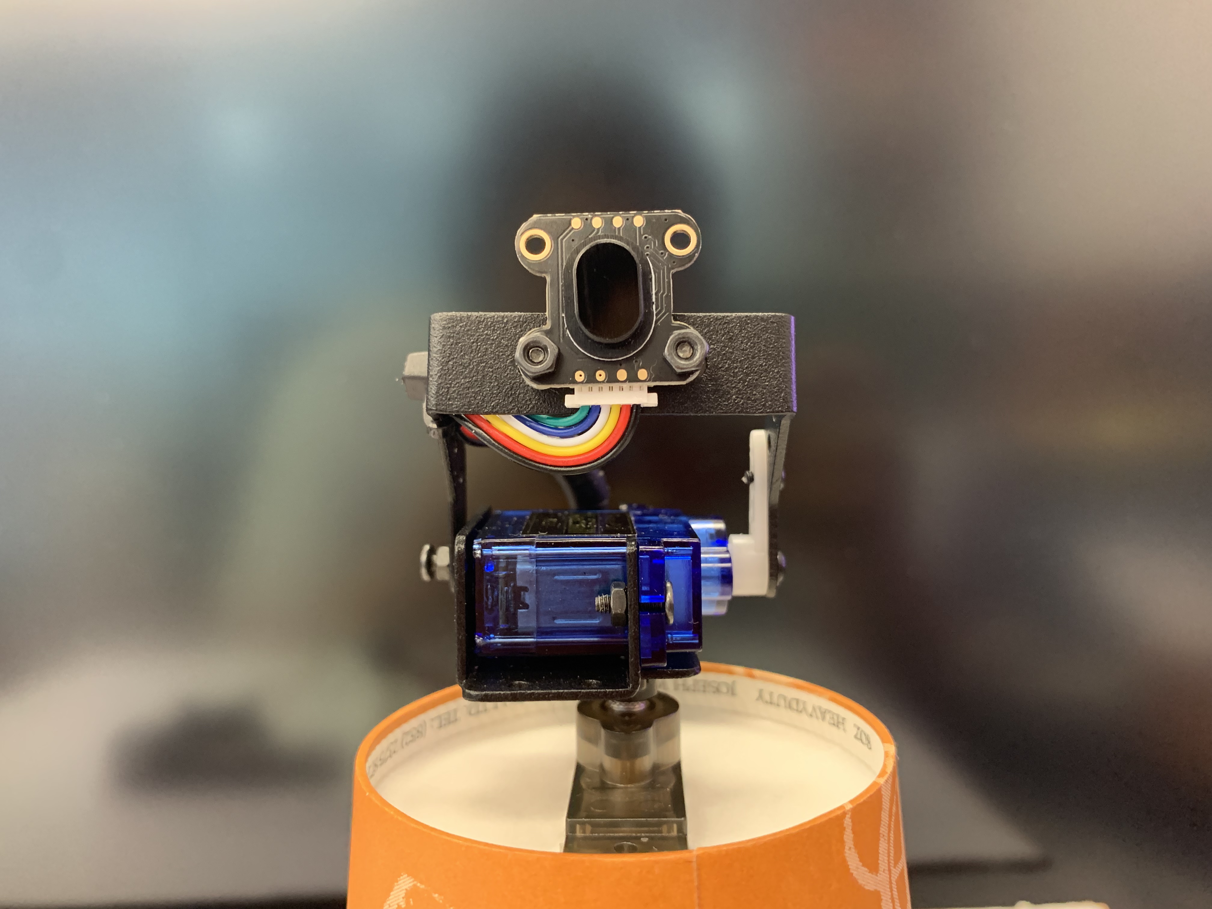 3D Laser Radar Tower based on 2-degree-of-freedom network gimbal (POE+PICO)