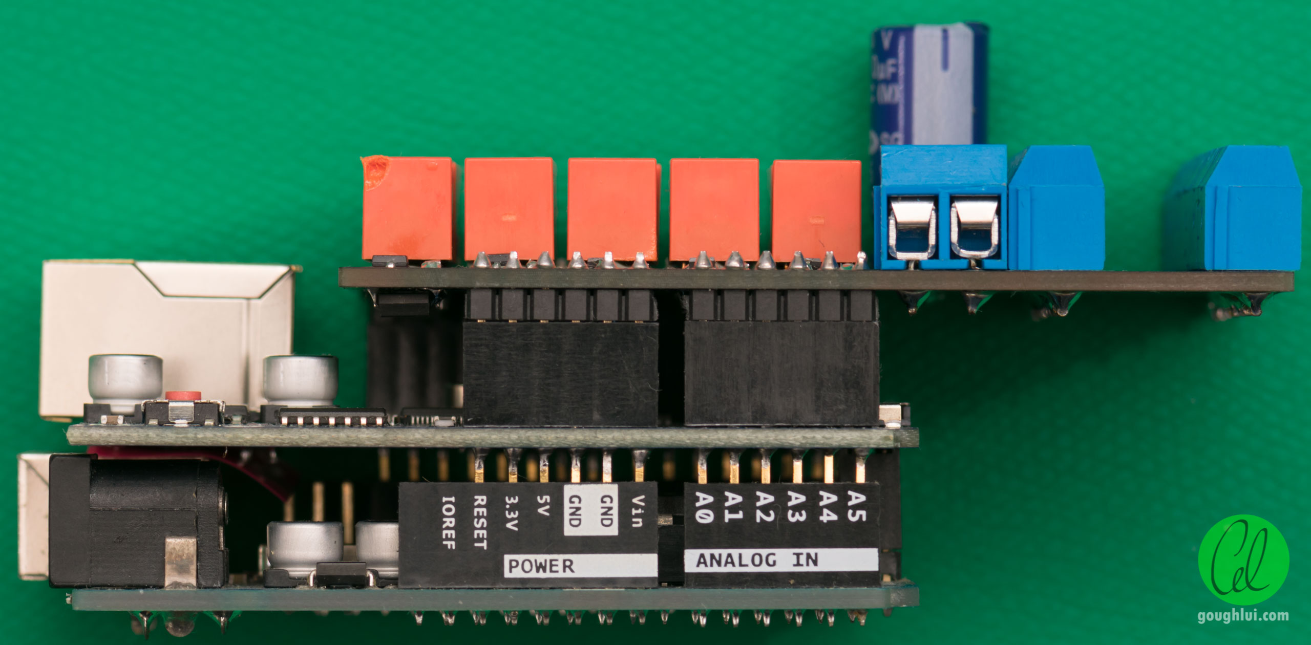 Arduino-Based LAN-Controlled Input Scanner / Relay Multiplexer