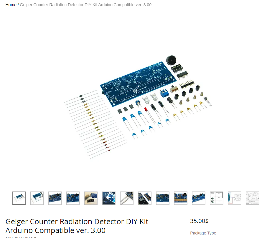 Radiation Monitoring - MQTT Geiger Counter