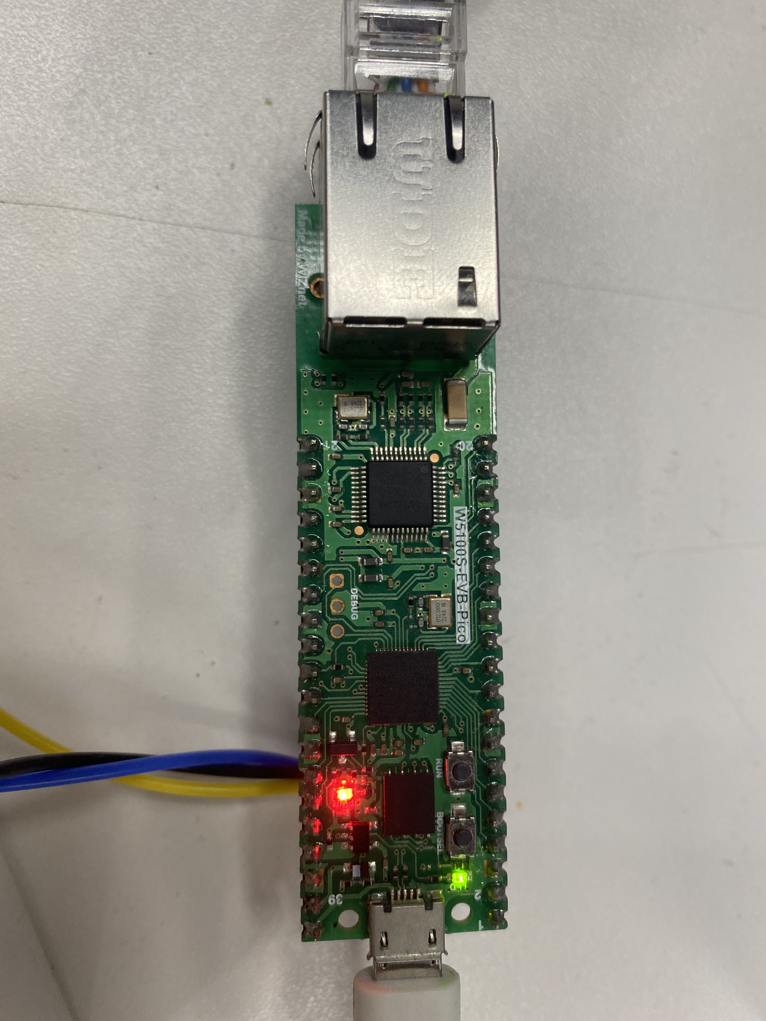 25. W5100S/W5500+RP2040 Raspberry Pi Pico＜Modebus TCP Server Example＞