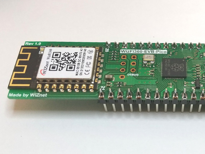 Raspberry Pi Pico Wizfi360 Evb Pico With Wifi Wifi付きraspberry Pi Pico Wizfi360 Evb Pico 5537