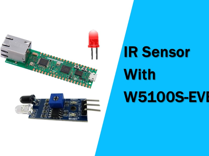 W5100S-EVB-Pico with IR Sensor